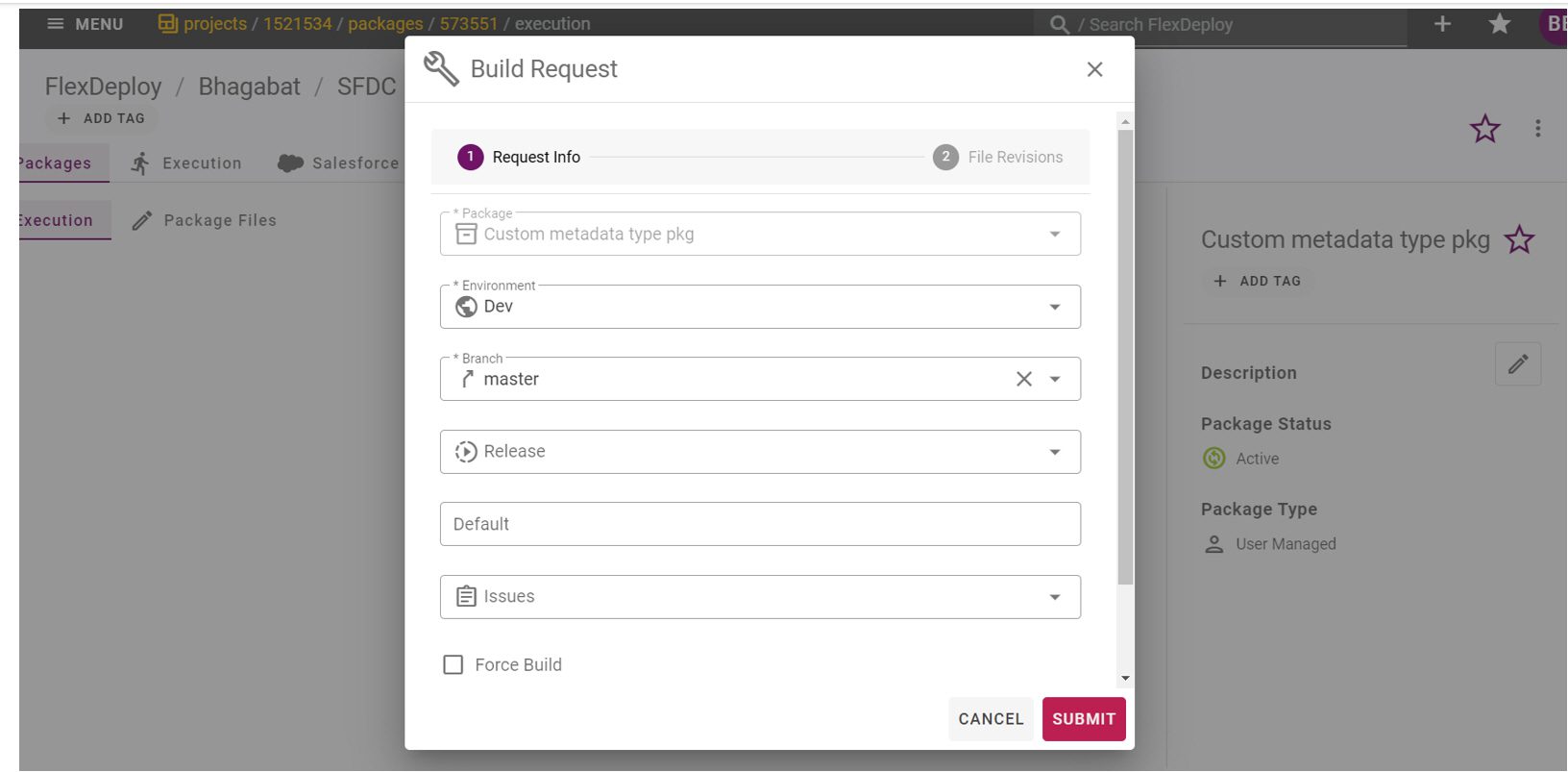 Deploying Salesforce Custom Metadata Using Flexdeploy Flexagon
