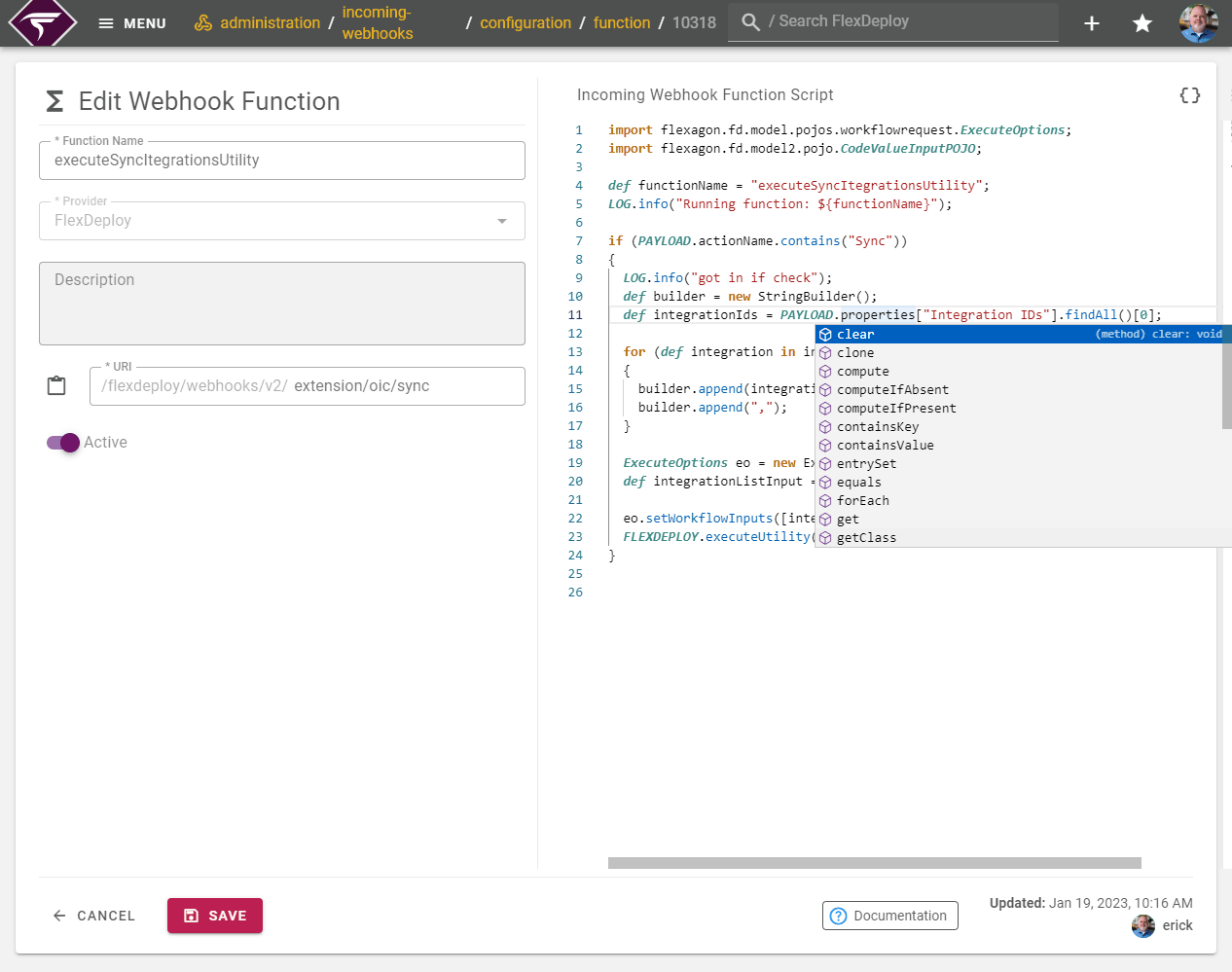 Flexdeploy Extensibility Flexagon