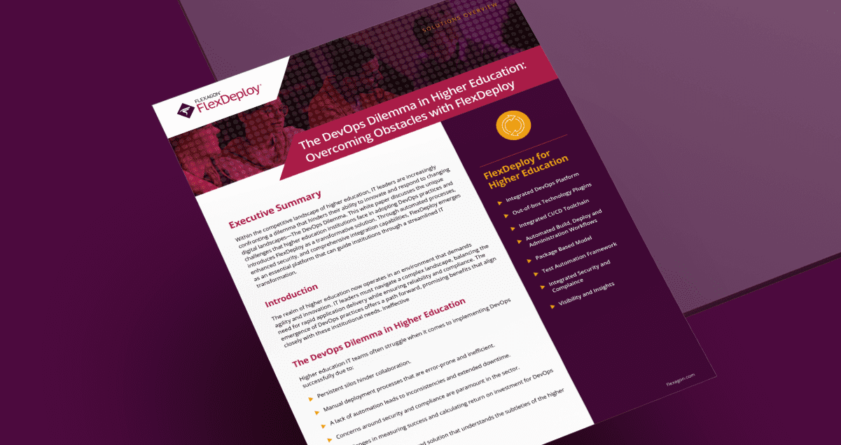 FlexDeploy Request a Quote - Flexagon